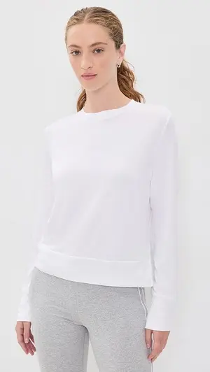 Vuori Daydream Crew Neck Tee - White