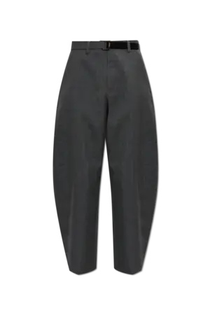 Sacai Wool Wide-leg Pants