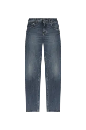 Dolce & Gabbana Slim Fit Denim Jeans With Stretch - Blue