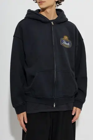 Rhude Oversized Zip-up Hoodie