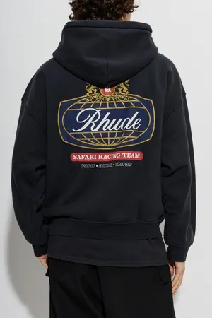Rhude Oversized Zip-up Hoodie