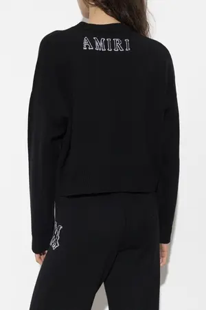 Amiri Wool Sweater With Logo