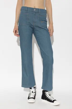 Kenzo Jeans With Embroidered Logo