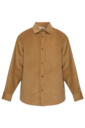 DARKPARK Corduroy Shirt `keanu - Brown
