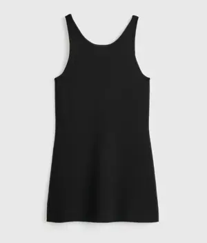 TOTEME Classic Compact Knit Tank Top - Black