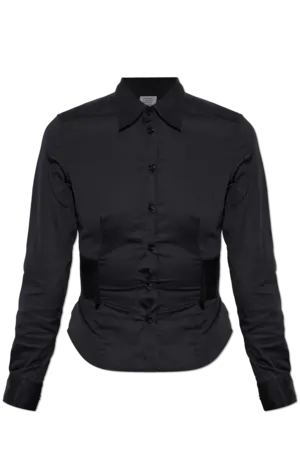 Vetements Shirt With An Elastic Waistband - Black