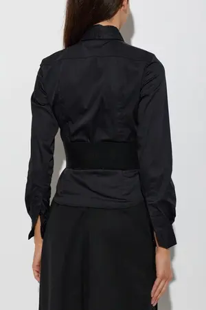 Vetements Turtleneck Shirt With Elastic Waistband