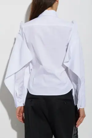 Vetements Shirt With Decoratively Finished Sleeves