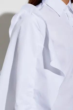 Vetements Shirt With Decoratively Finished Sleeves