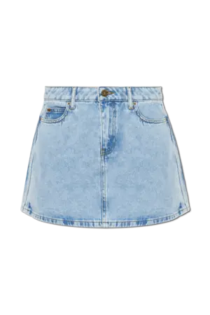 ADIDAS ORIGINALS Denim Mini Skirt - Light Blue