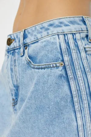 ADIDAS ORIGINALS Denim Mini Skirt