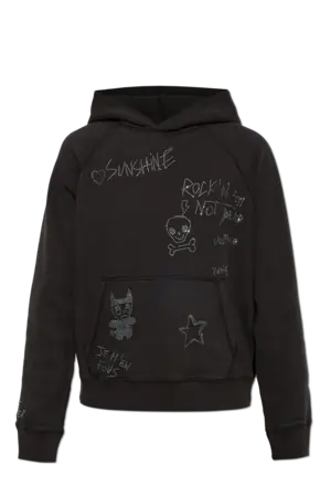 Zadig&Voltaire Georgy' Embellished Cotton Hoodie
