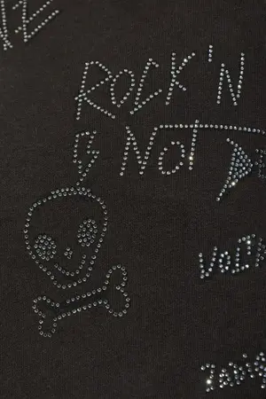 Zadig&Voltaire Georgy' Embellished Cotton Hoodie