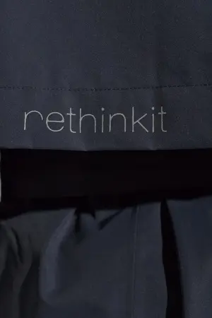 RETHINKIT STUDIOS Hooded Long Coat With Belt