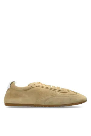 ALOHAS Suede Low Top Sneakers - Beige