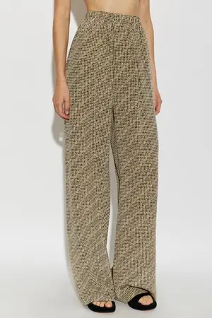 Balenciaga Silk Wide-leg Pants