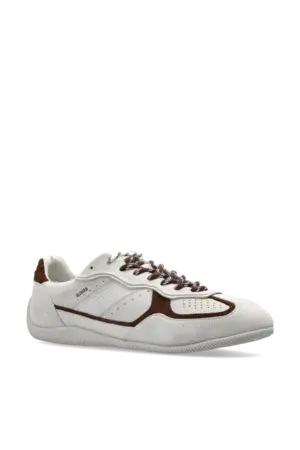 ALOHAS Low-top Sneakers With Paneled Design And Perforated Details