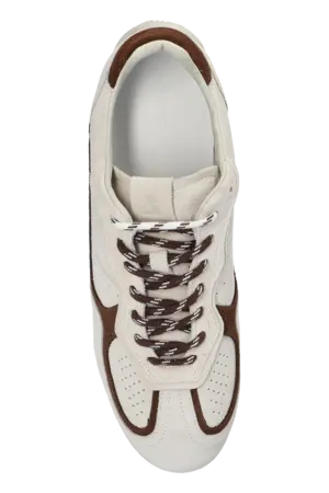 ALOHAS Low-top Sneakers With Paneled Design And Perforated Details