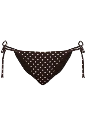 Matteau Polka Dot Bikini Bottoms - Brown