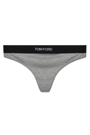 TOM FORD Strings With Logo - Grey