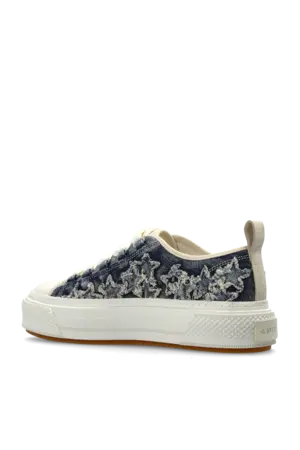 Amiri Denim Court Low Top Sneakers