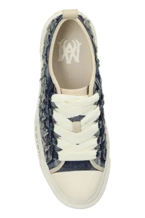 Amiri Denim Court Low Top Sneakers