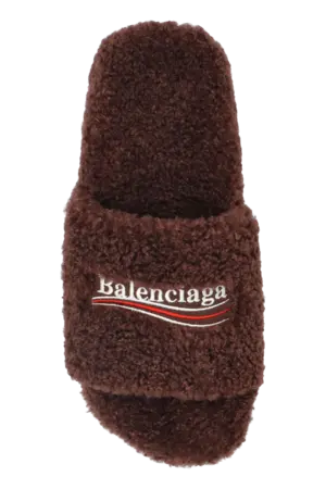 Balenciaga Furry’ Slides