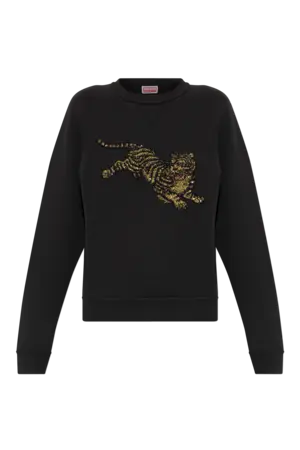 Kenzo Sweatshirt With Shimmering Sequins