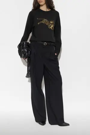 Kenzo Sweatshirt With Shimmering Sequins
