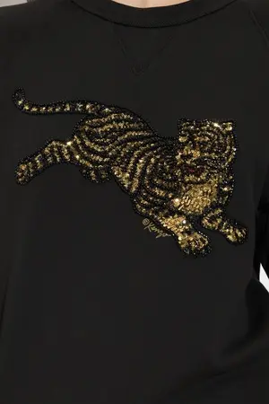 Kenzo Sweatshirt With Shimmering Sequins