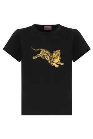Kenzo T-shirt With Print - Black