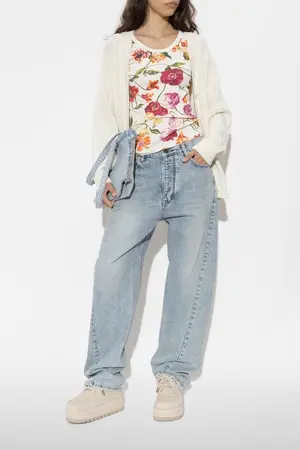 Kenzo Cardigan With Decorative Knit
