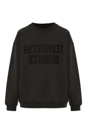 RETHINKIT STUDIOS Sweatshirt With Logo - Black