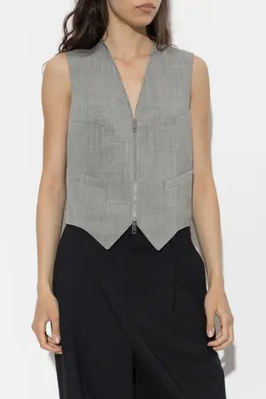 Alexander Wang Sleeveless Zip-up Vest