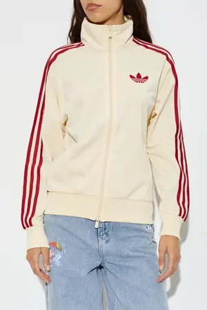 ADIDAS ORIGINALS Zip-up Sweatshirt With Logo And Sporty Stripes