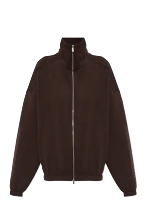 ADIDAS ORIGINALS Sweatshirt With A Stand-up Collar - Brown
