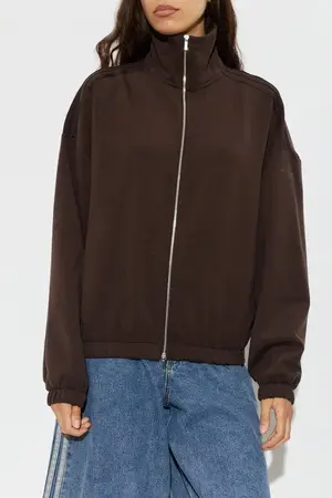 ADIDAS ORIGINALS Zip-up Stand Collar Sweatshirt