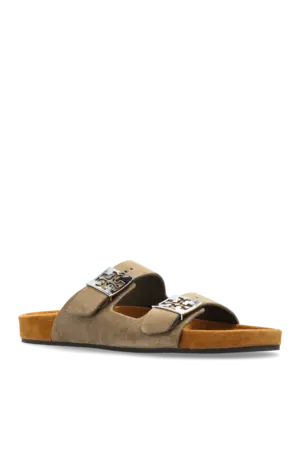 Tory Burch Mellow" Suede Slides