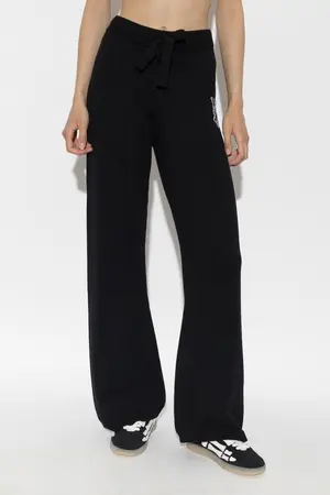 Amiri Wool Trousers With Logo