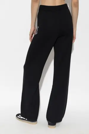 Amiri Wool Trousers With Logo