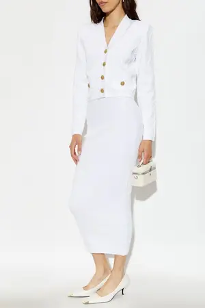 Balmain Cardigan With Decorative Pockets