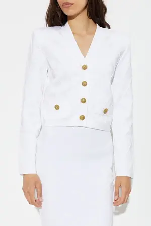 Balmain Cardigan With Decorative Pockets
