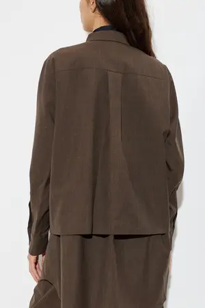 Sacai Wool Shirt Dress