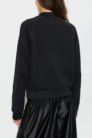 ADIDAS ORIGINALS Zip-up Sweatshirt With Sporty Stripes And Trefoil Logo