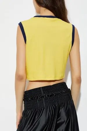 ADIDAS ORIGINALS Cropped Sleeveless Top With Trefoil Logo