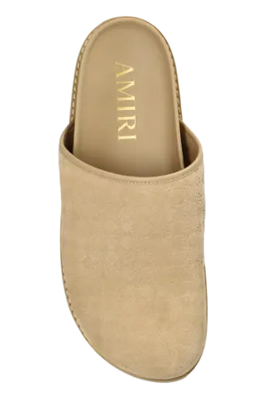 Amiri Suede Mules `ma Clog