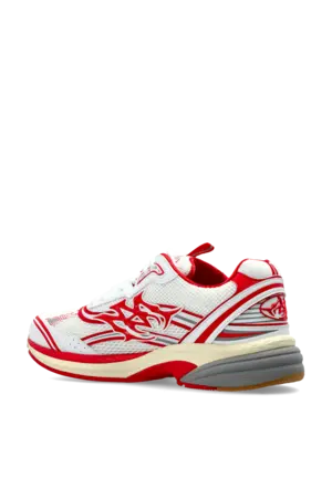 Amiri M-tech Low Top Sneakers With Accents - Red