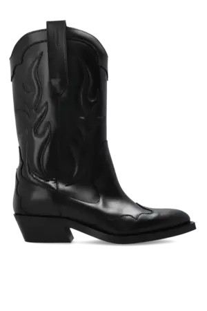ALOHAS Calyx' Heeled Boots - Black