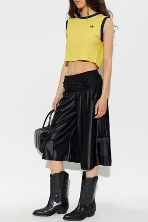 ADIDAS ORIGINALS Satin Logo Shorts
