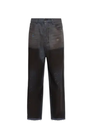 Amiri Jeans With `vintage` Effect - Navy Blue